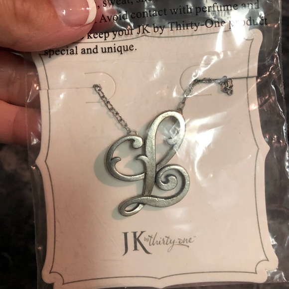 thirty-one | Jewelry | Nwt Jk Jewell Initial Necklaces By Thirtyone ...